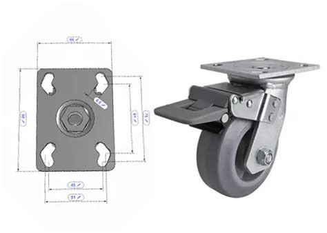 Custom Caster Wheels Bullcaster