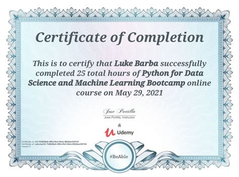 luke barba on linkedin hi everyone i just finished the python for data science and machine…