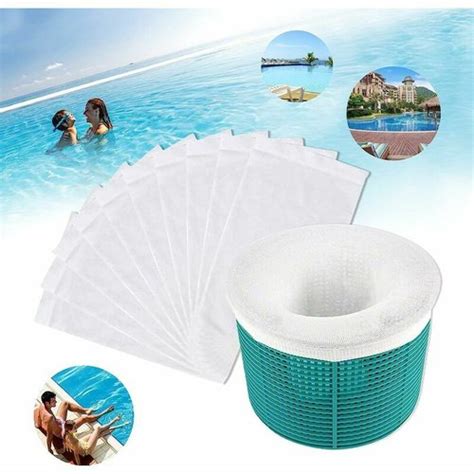Chaussettes De Filtre De Piscine 10 Pièces Chaussettes Décumoire