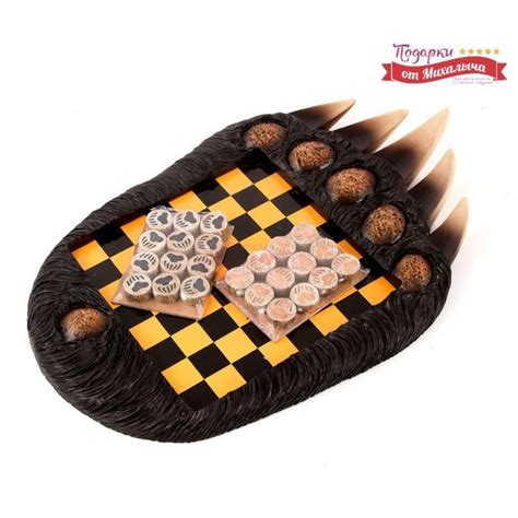 Настольная игра шашки «Медвежья лапа лучшая цена и магазины где купить