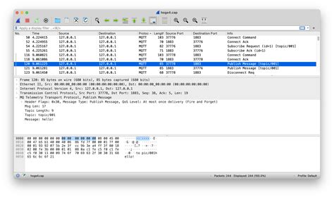 mqttのプロトコルを理解するために、macのdockerでmqttのブローカー mosquitto を動かしてtcpdumpしてwiresharkで見てみる。 mqtt qiita