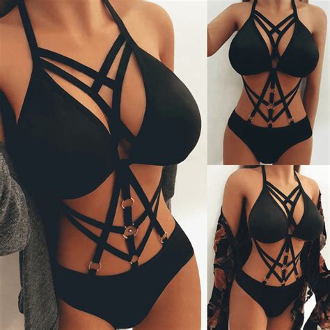 Sweetest Sin Gothic Bondage Lingerie Gothic Babe Gothic Babe Co