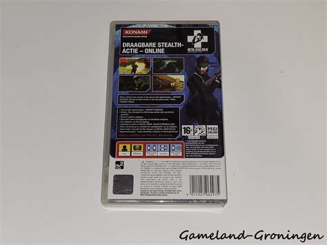 Metal Gear Solid Portable Ops Plus Buy Psp Gameland Groningen