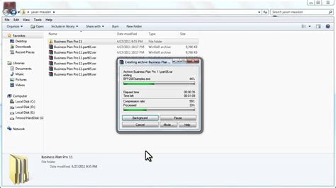How To Split Large Files Using Winrar Youtube