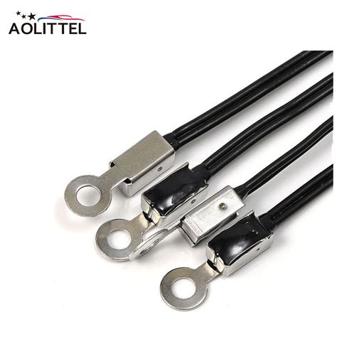 Ring Lug 10k 3950 Power Ntc Thermistor 125deg Surface Temperature Sensor