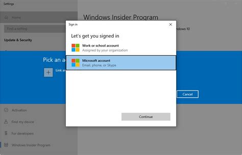 guide how to join the windows insider program and test beta versions