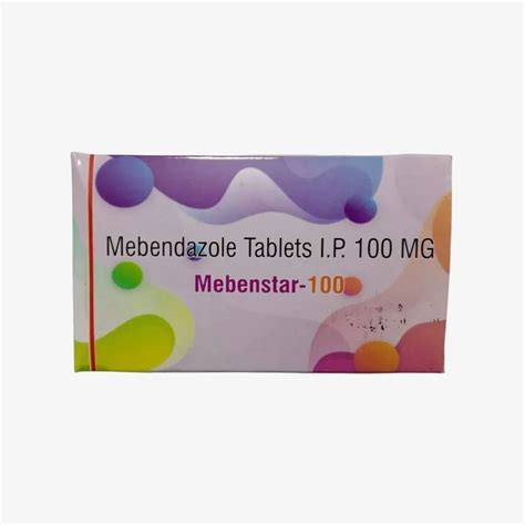 Mebenstar Mebendazole Tablets Treatment Treatment Of Worm Infections