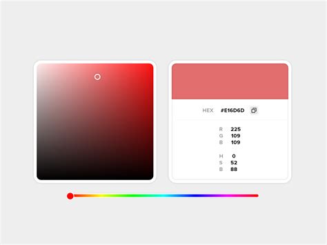 Daily Ui Color Picker By Iona Matecade On Dribbble