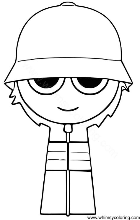29 Free Sprunki Coloring Pages Whimsy Coloring