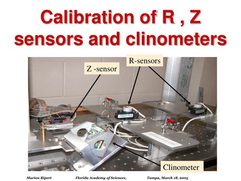 Ppt Calibration Of Analog Sensors For The Alignment Of Muon Chambers In The Cms Experiment