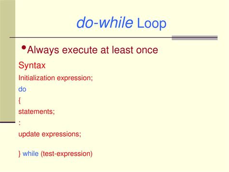 flow of control ppt download