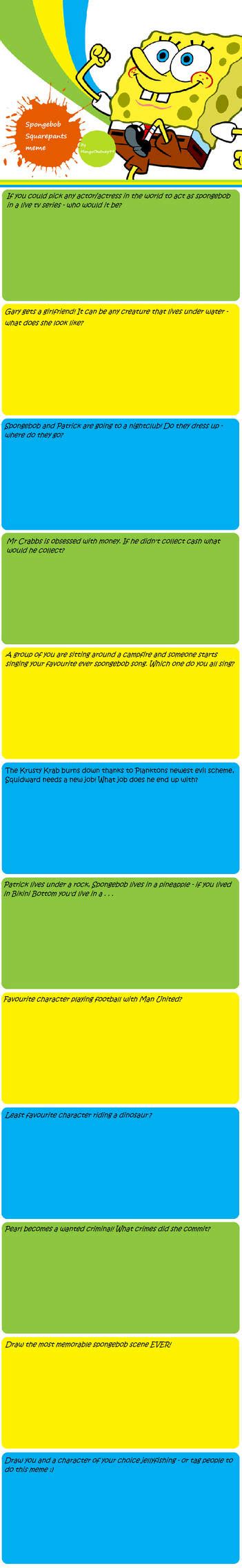 Spongebob Meme Base Blank By Mangochutney94 On Deviantart