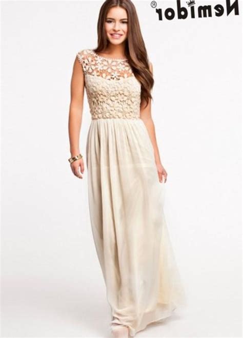 White Lace Maxi Dress Plus Size Pluslookeu Collection