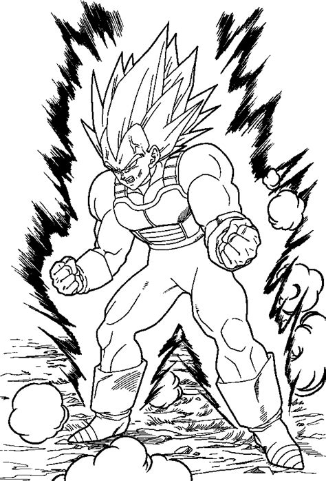 60 Imágenes de Dragon Ball Z para colorear dibujos Colorear imágenes
