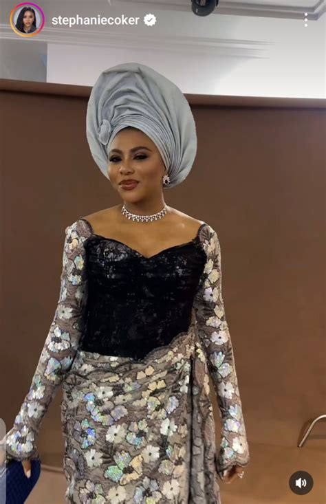 Stella Dimoko Korkus Singer Davido And Chioma Traditional Wedding