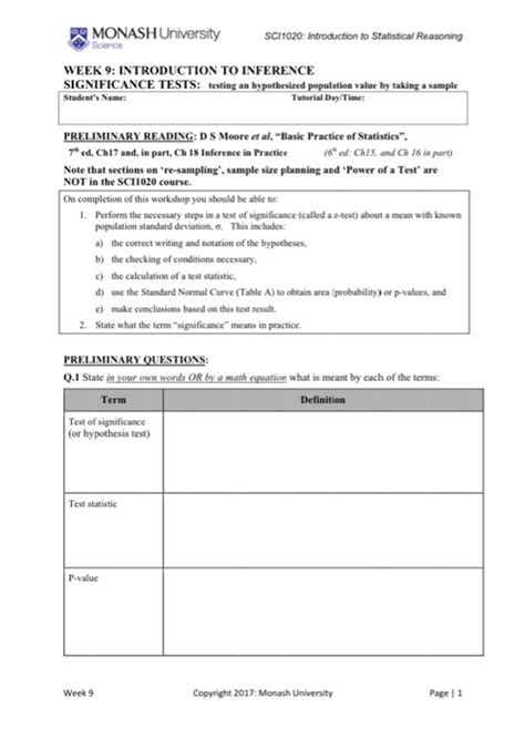 Solved Monash University Science Sc Introduction To Chegg