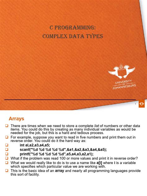 Lecture6 Complex C Data Types Pdf String Computer Science Computer Data