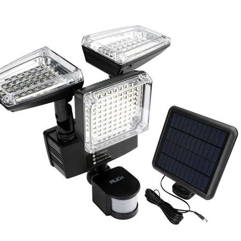 Solar Lights Outdoor Ultra Bright Led 10000 Lumens 6000k Motion Sensor