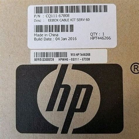 CQ111 67008 HP DesignJet Z6200 D5800 Electronic Module Cables Kit 60
