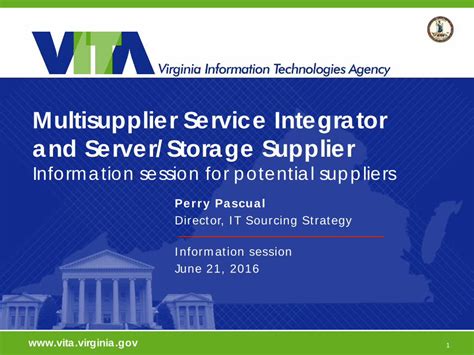Pdf Multisupplier Service Integrator And Serverstorage Supplier
