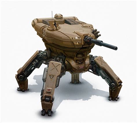 mech design work in progress zbrushcentral