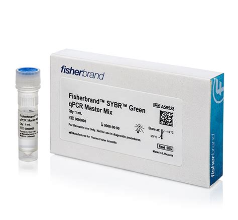 Fisherbrand Sybr Green Qpcr Master Mix Volume 1 Mlpcr Equipment And