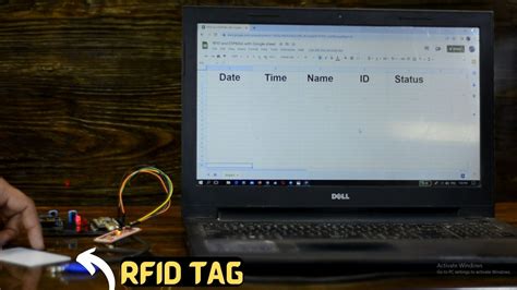 ESP PN RFID And Google Spreadsheet Based In Out Time Tracking System