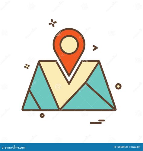 Navigation Icon Design Vector Stock Vector Illustration Of Business