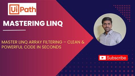 master linq array filtering clean and powerful code in seconds youtube
