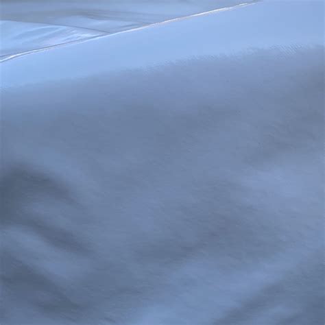 Toile cirée sur mesure en 140cm Blanc laqué Rony Déco