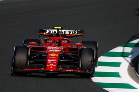 Carlos Sainz Ferrari Sf 24 1st Free Practice 2024 Saudi Arabian Gp