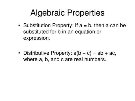 Ppt 25 Reason Using Properties From Algebra Powerpoint Presentation Id5624742 Ppt 25 Reason Using Properties From Algebra Powerpoint Presentation Id5624742