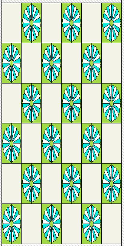 Cloud Of Quilt Patterns Rectangular Blocks