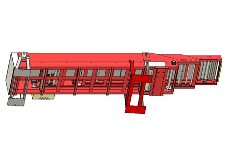 三段式伸缩皮带机三维sw2016无参 Solidworks 2010 模型图纸下载 懒石网