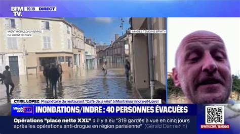 Crues en Indre et Loire On nous a annoncé que l eau allait être