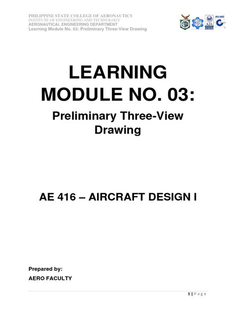 Module 3 Preliminary Three View Drawing Pdf