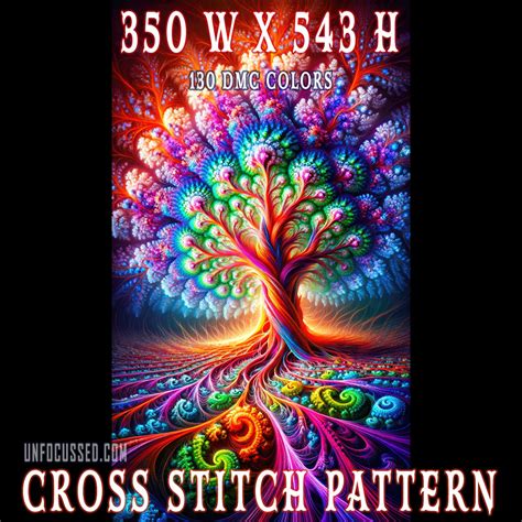The Sentinel Of The Silken Feathers Cross Stitch Pattern Unfocussed