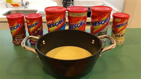 FIZ UM MEGA BRIGADEIRO TODOS OS NESCAUS DO MERCADO YouTube