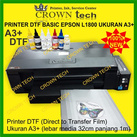 Jual Printer Epson A3 Modif Dtf Tinta Grow Ink Vacuum Packing Kayu