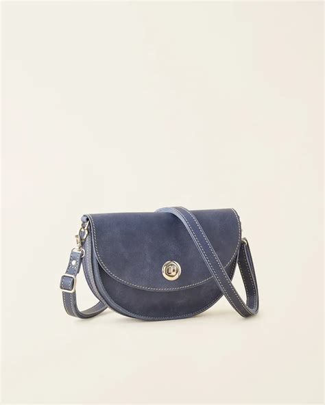 Roots Mini Saddle Crossbody Tribe In Royal Blue Bayshore Shopping Centre