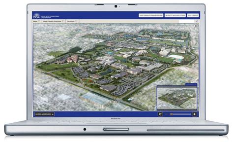 Nsu Campus Map Desktop Browser Campus Map Nova Southeastern
