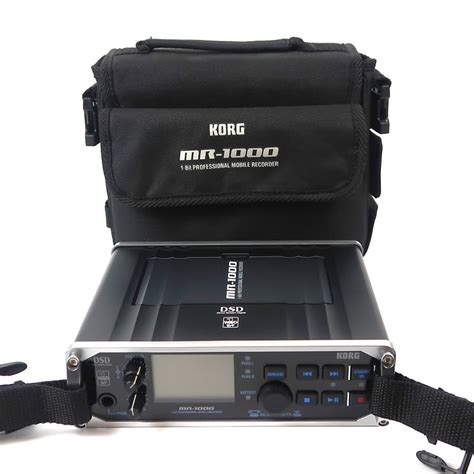 Korg Mr 1000 1 Bit Professional Mobile Dsd Recorder Reverb