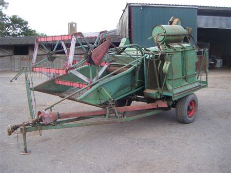 Aktiv Trailed Combine Harvester Recently Sold Browns Agricultural