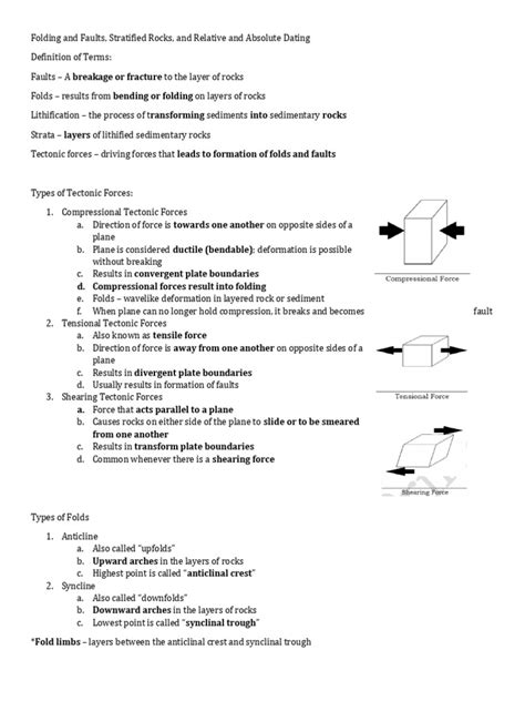 Earth And Life Science Week 5 Pdf Fault Geology Sedimentary Rock