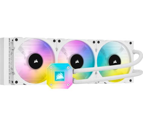 Buy CORSAIR ICUE H150i XT Liquid 360 Mm CPU Cooler RGB LED White