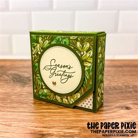 Swivel T Box The Paper Pixie Handmade Box Fancy Fold Cards Paper Crafts