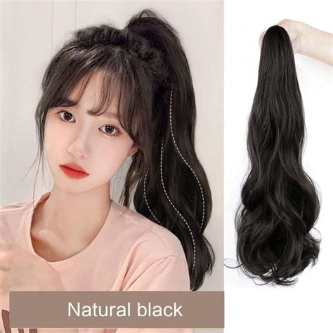 Jual Js Hiar Clip Pony Tail Ponitail Kuncir Ekor Kuda Panjang 55cm