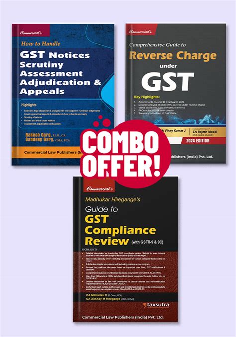 GST Compliance Essentials A Comprehensive Book Bundle