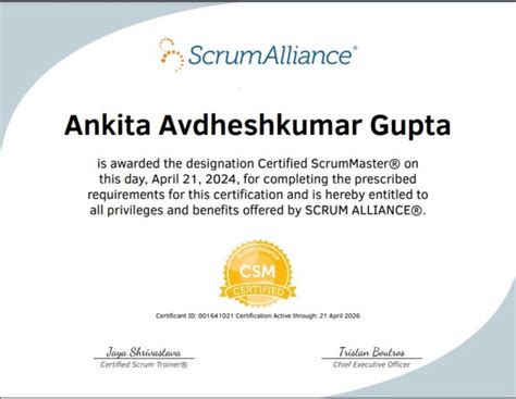Ankita Gupta On Linkedin Certifiedscrummaster 10 Comments