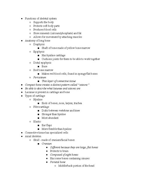 Skeletal System And Bone Functions Functions Of Skeletal System Supports The Body Protects